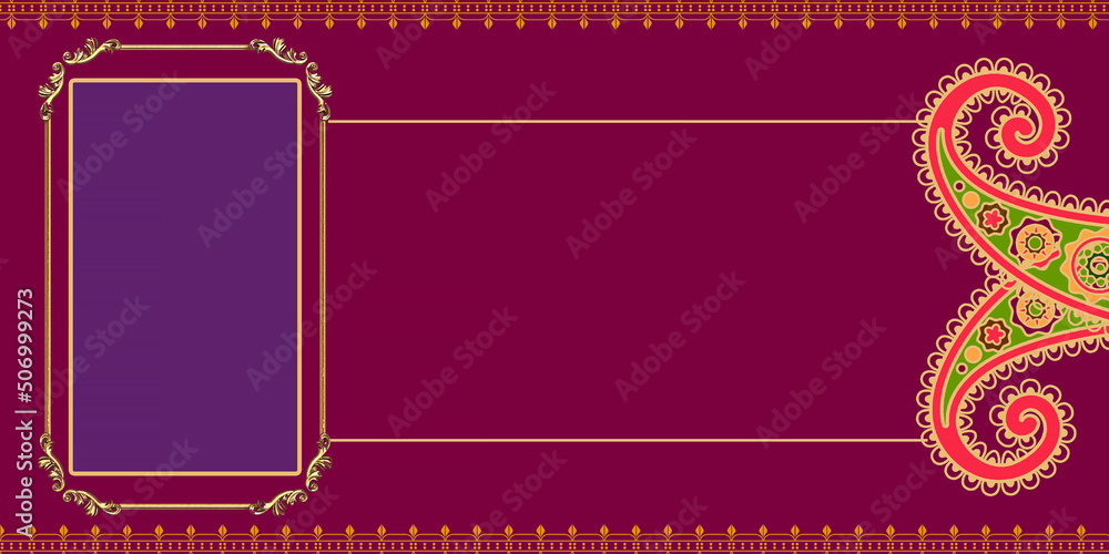 Indian Wedding Card Background, Marriage card design, Invitation card ...