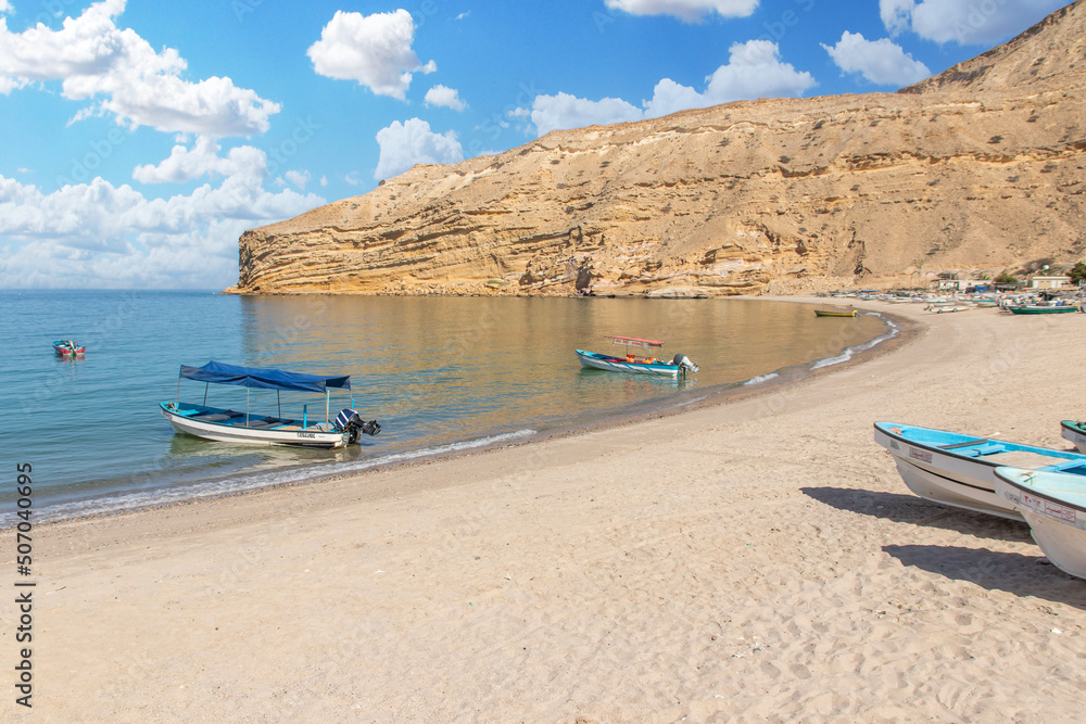 Muscat, Oman - surrounded by the green waters of the arabic sea, Oman ...