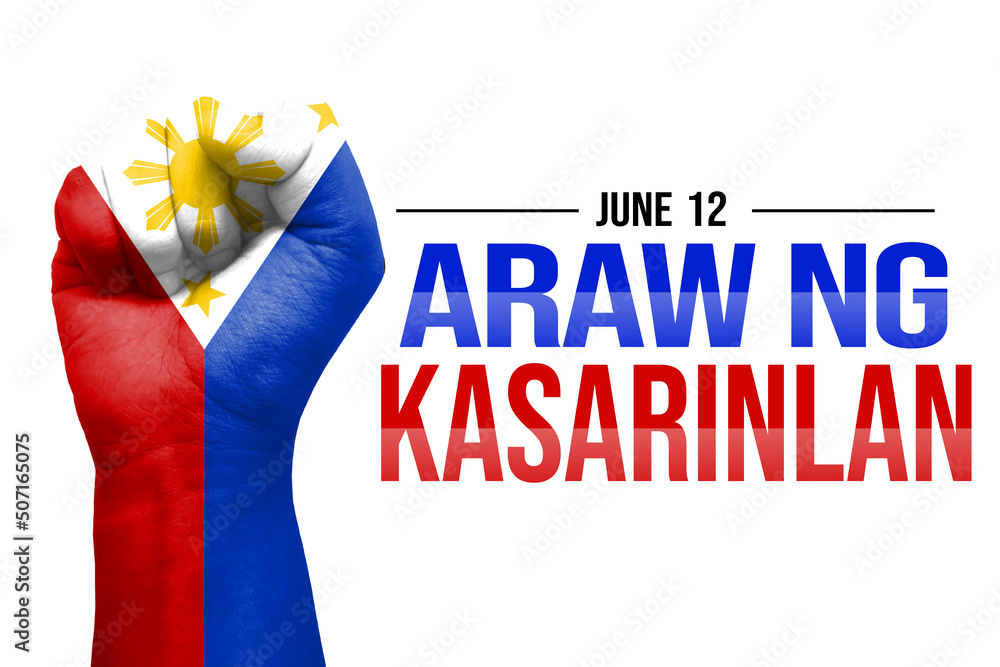 happy independence day philippines or araw ng kasarinlan Modern ...