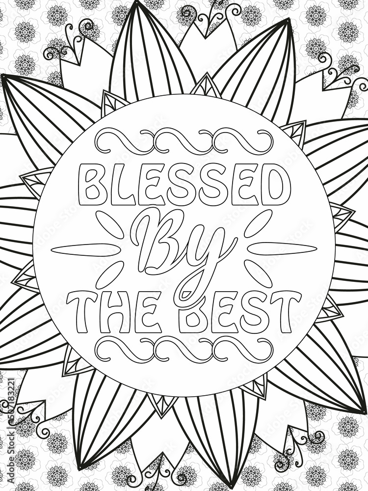 Bible Verse Coloring Pages, Christian Lettering coloring page for ...