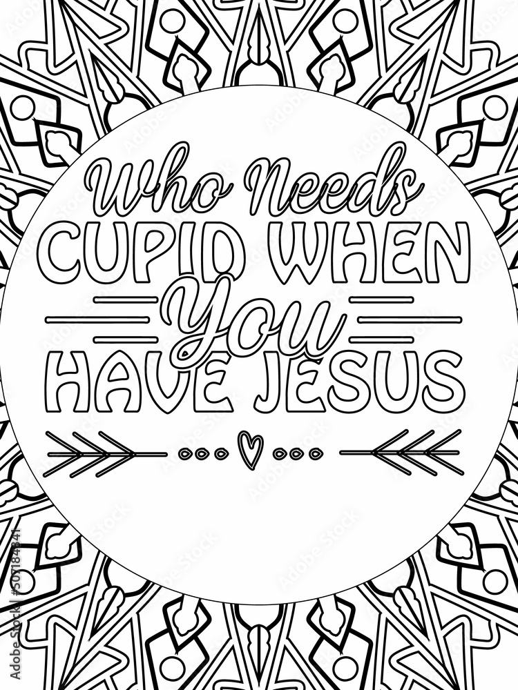 Bible Verse Coloring Pages, Christian Lettering coloring page for ...