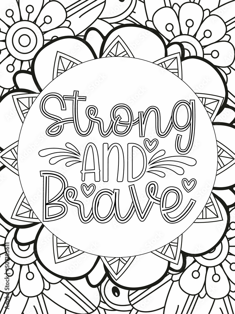 Bible Verse Coloring Pages, Christian Lettering coloring page for ...