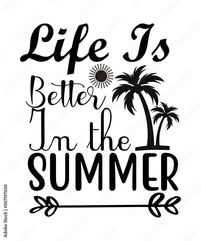 Summer SVG Bundle, Summer svg, Beach svg, Hello summer svg, Summer time ...