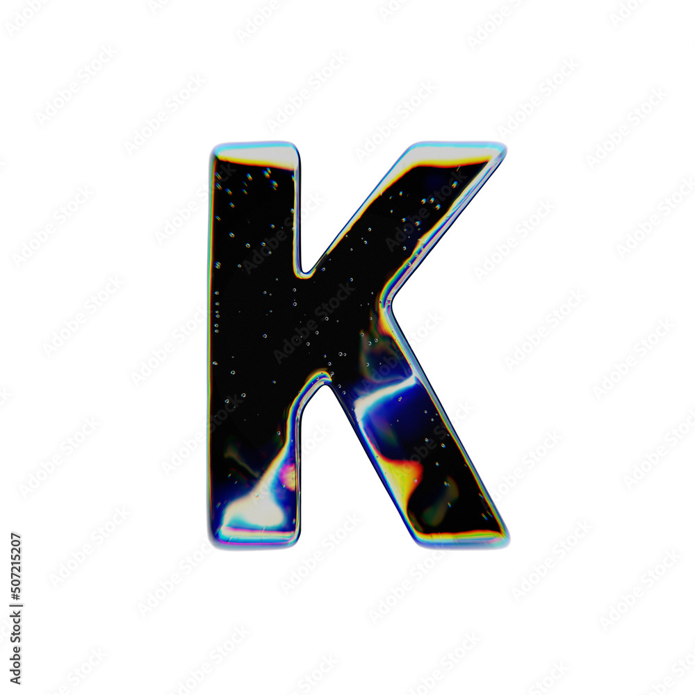 Glass dispersion caustics font, text, alphabet, letter, chromatic ...