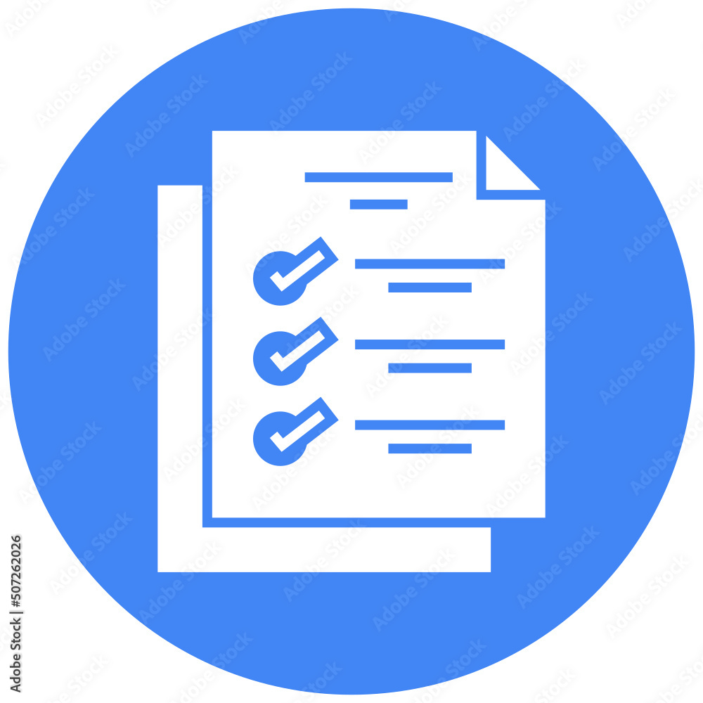 Check List Icon Stock Vector | Adobe Stock