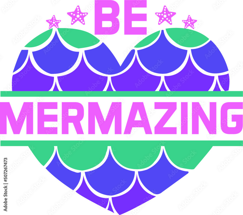 mermaid svg bundle,mermaid svg,mermaid svg design, Stock Vector | Adobe ...