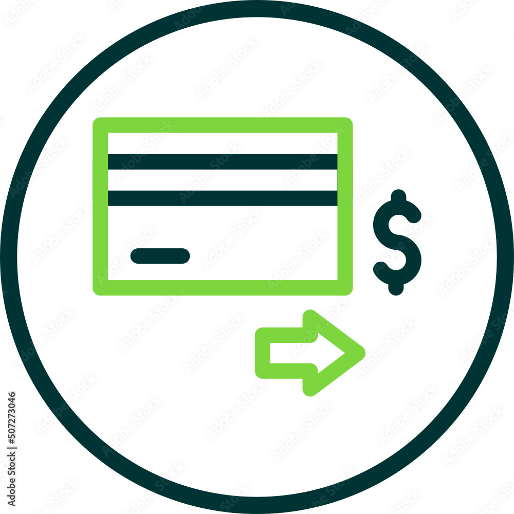 Credit Card Payment Icon Stock Vector | Adobe Stock