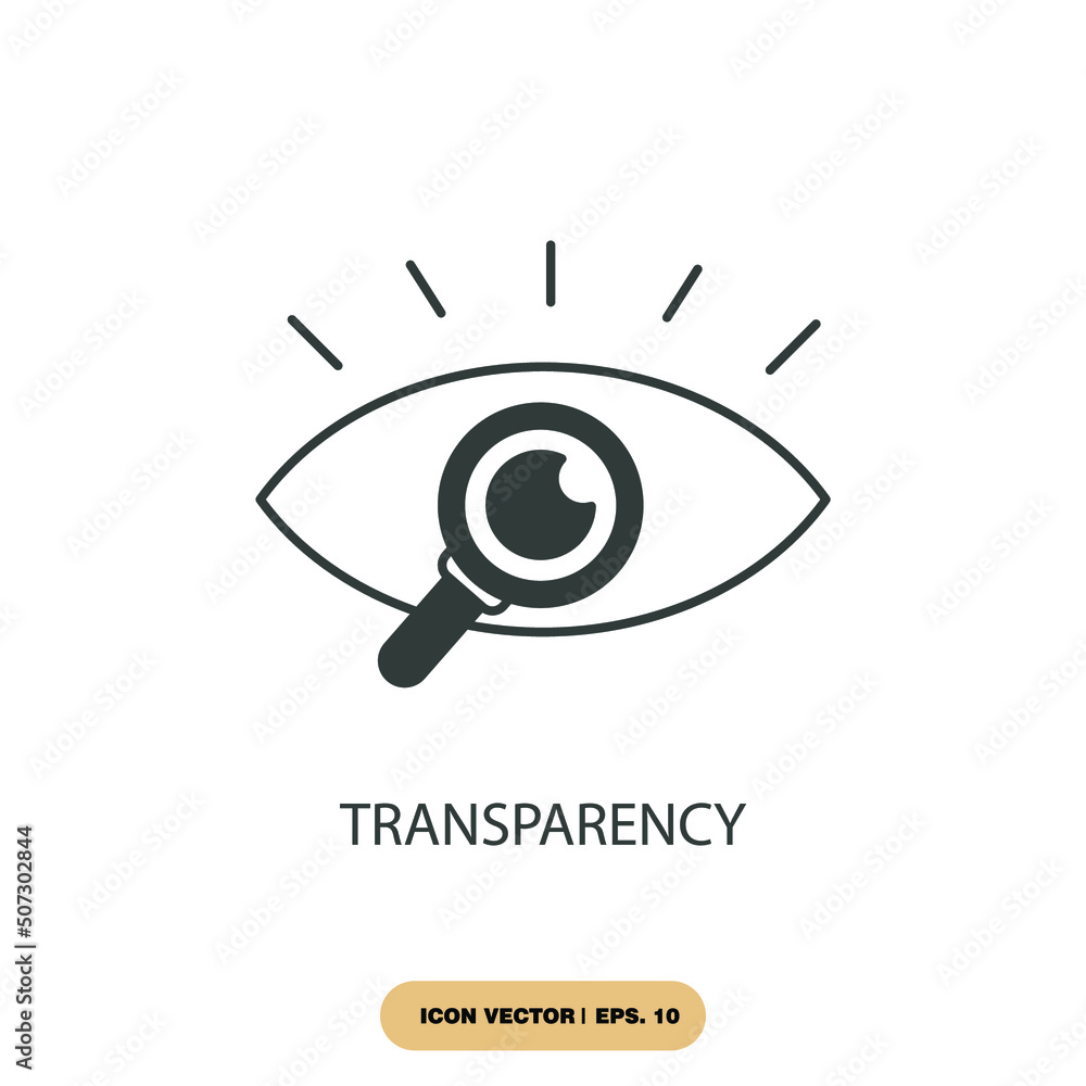 transparency icons symbol vector elements for infographic web Stock ...