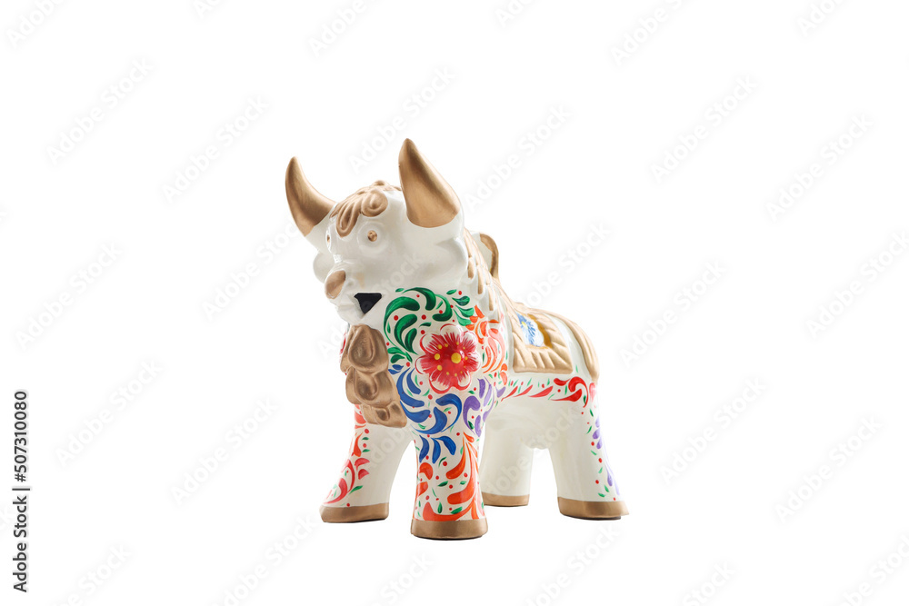 Torito de Pucará de la región andina del Perú Stock Photo | Adobe Stock