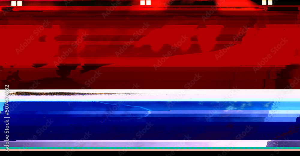 Abstract corrupted graphics and psychedelic colors unique digital ...