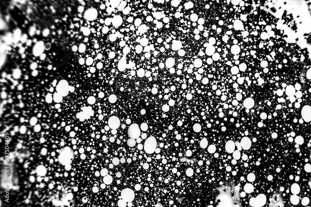 Black And White Abstract Fluid Texture Stock Photo | Adobe Stock