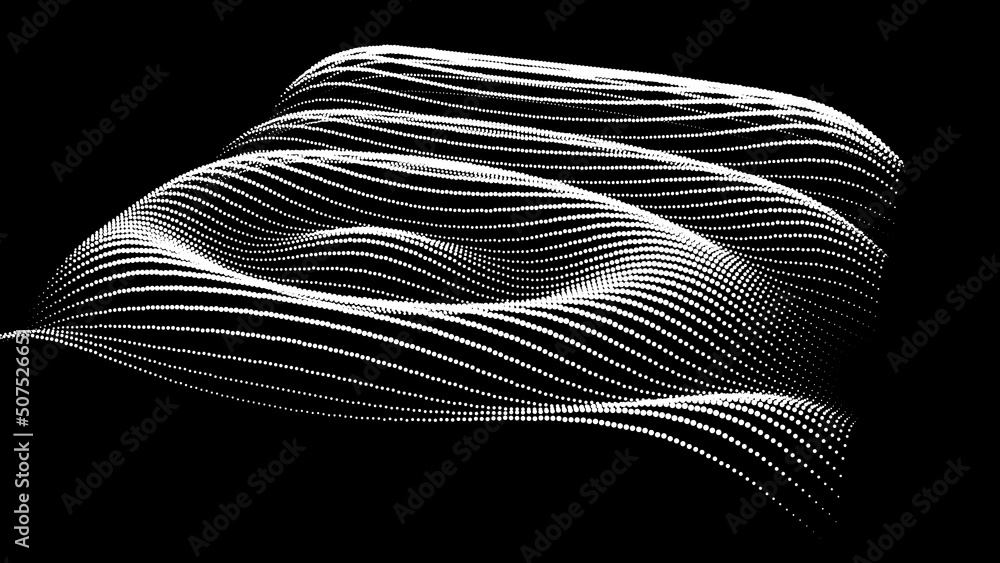 Sinusoidal formula distortion sine wave and waveform. Graph of a 3d ...