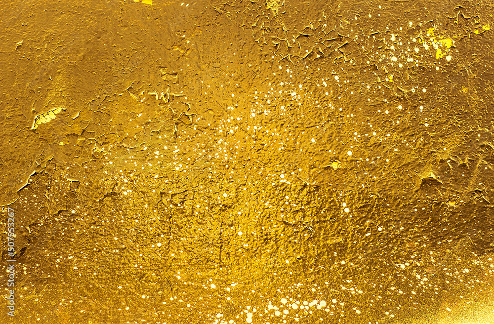 Foto Stock Gold texture. Golden Ore rocks. Stone background. Abstract ...