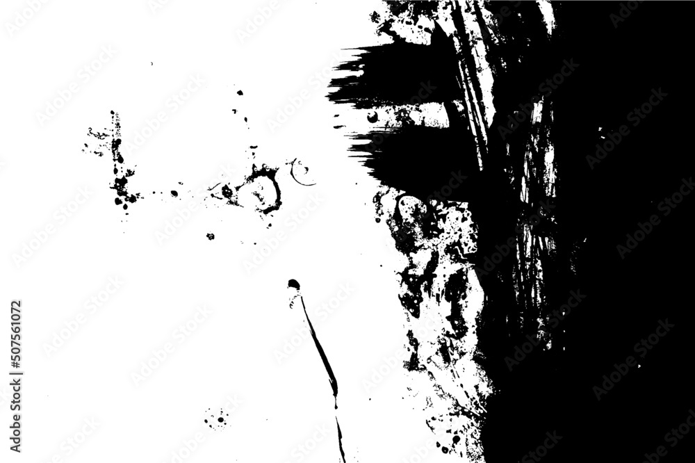Distressed Ink Paint Texture Stock Vector | Adobe Stock