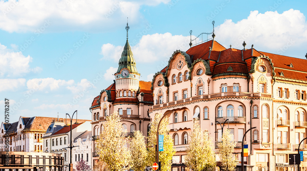 Oradea, Romania with Union Square (Piata Unirii), The Capital of Art ...