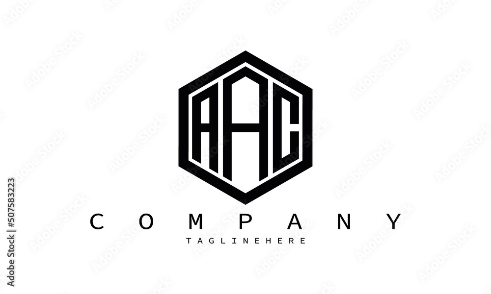 AAC letter logo design. AAC monogram initials letter logo concept. AAC ...