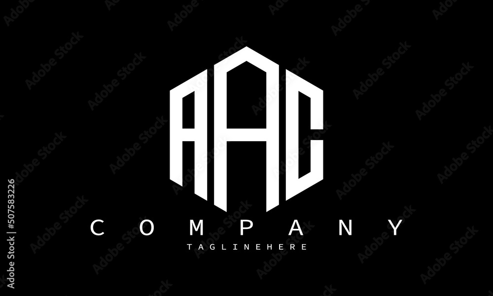 AAC letter logo design. AAC monogram initials letter logo concept. AAC ...