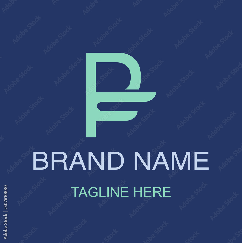 PC Digital logo design with wings and shape, it is modern and creative ...