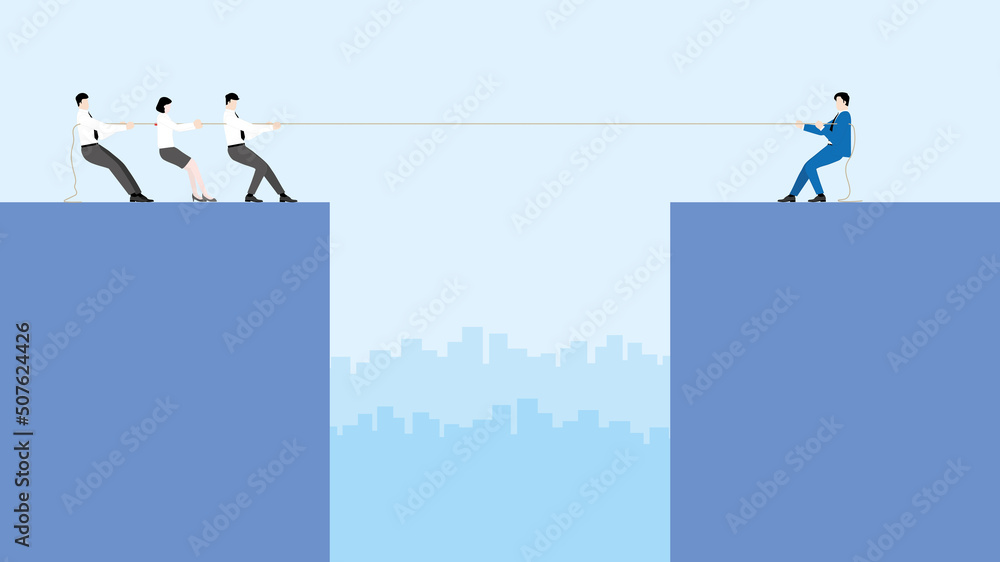 Business competition, Disagreement, and Conflict in an office workplace ...