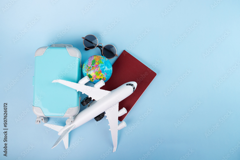 travel visa, documents for international flights, residence permit ...