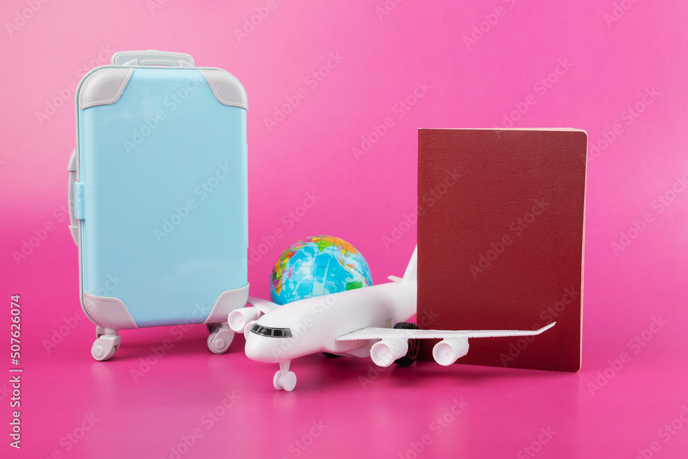 travel visa, documents for international flights, travel and tourism ...