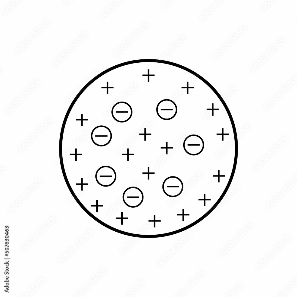 jj thomson atomic model diagram Stock Vector | Adobe Stock