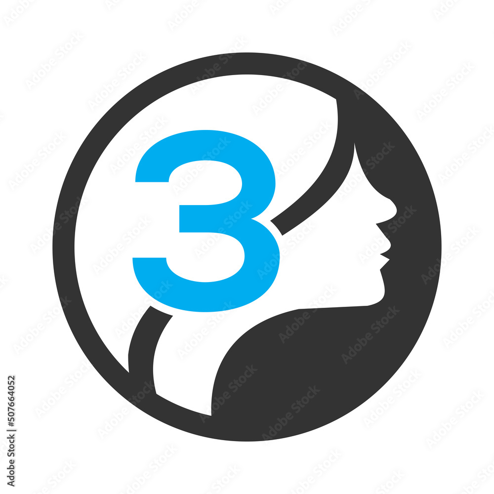 circle logo in the 3 Vector design template elements for your ...