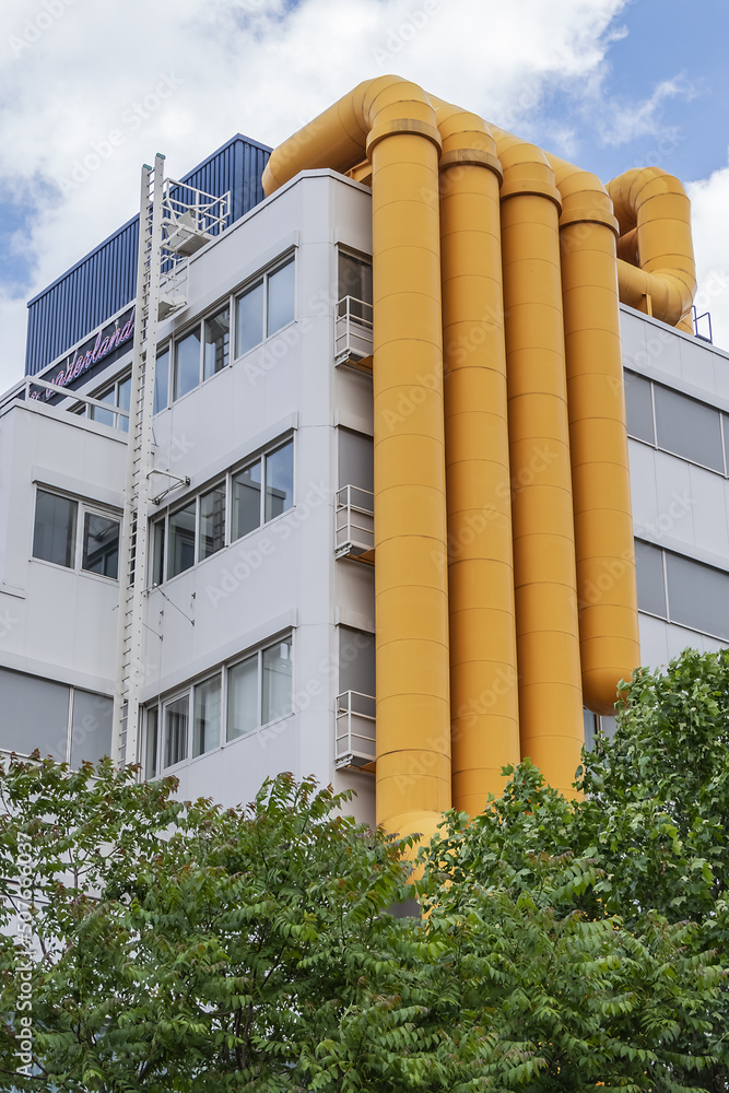 Innovative houses built in Rotterdam - Central Library (Bibliotheek ...