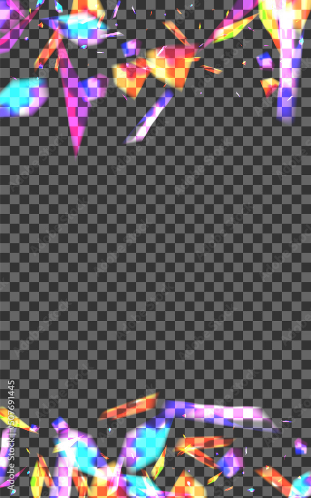 Glow Spark Background Transparent Vector. Bokeh Greeting Texture. Shine ...