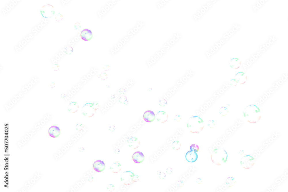 Photo & Art Print Bubbles Photoshop Overlays, Realistic Soap air ...