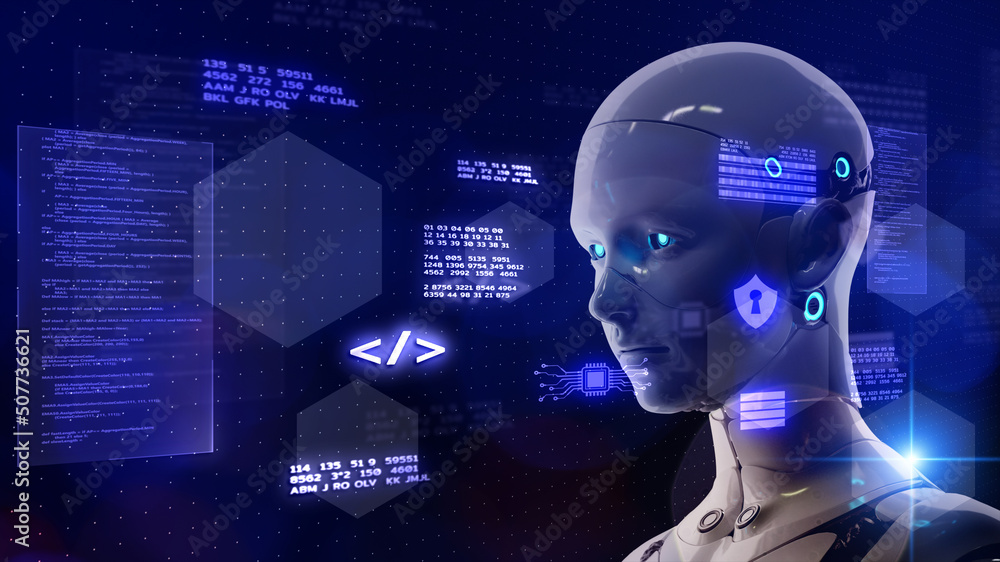 AI robot process automation RPA security cloud digital technology ...