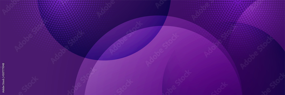 Purple and pink technology banner background Stock Vector | Adobe Stock