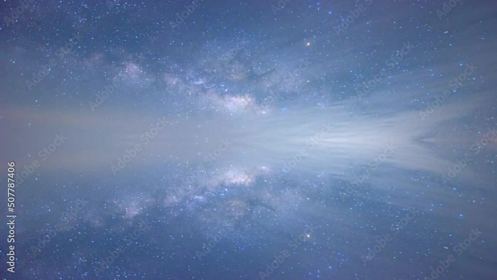 Milky Way Galaxy Time Lapse Lampang Thailand, Universe galaxy milky way ...