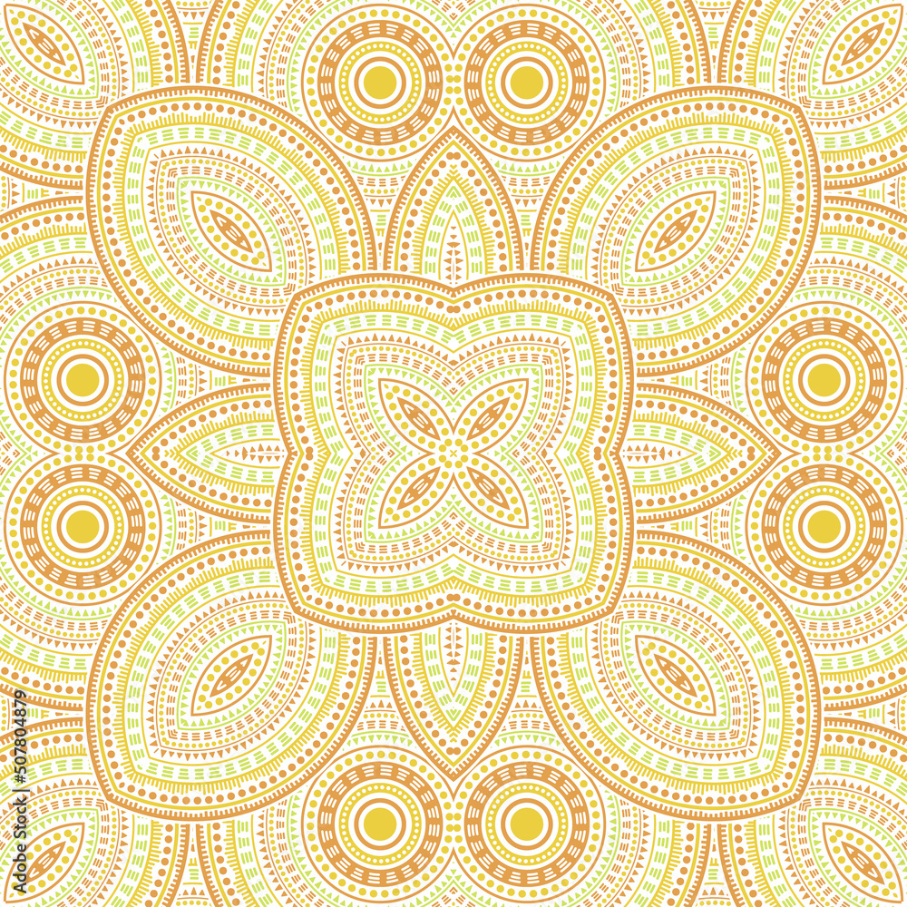 Simple moroccan zellige tile seamless pattern. Ethnic structure vector ...