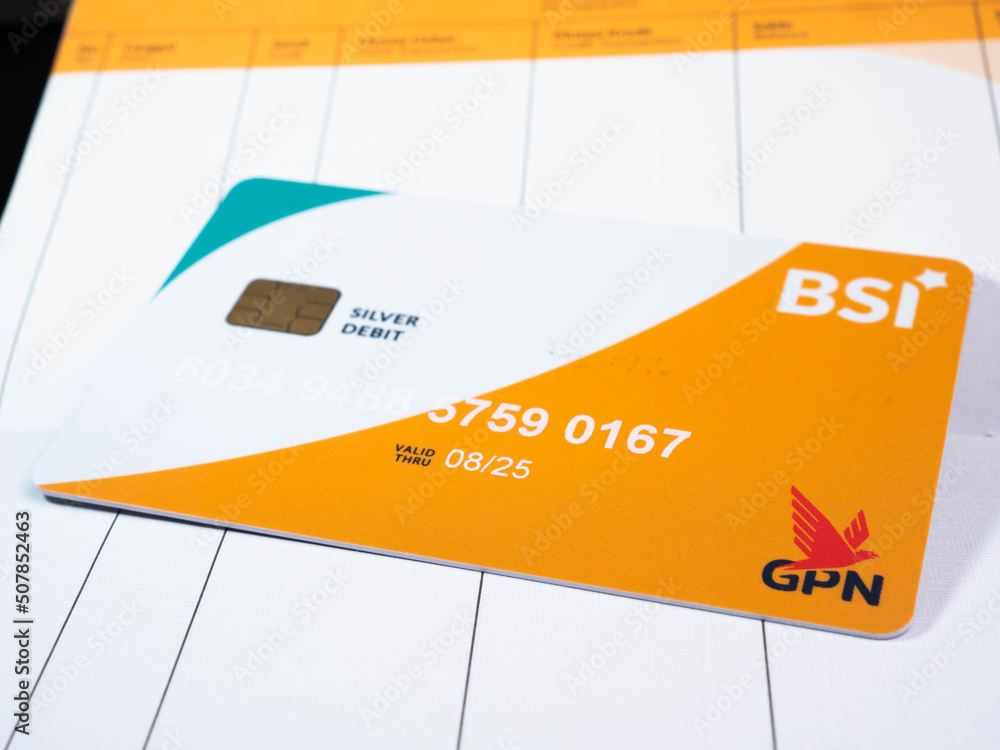 Jakarta, 30 May 2022. Pictures of Bank Syariah Indonesia or BSI ...