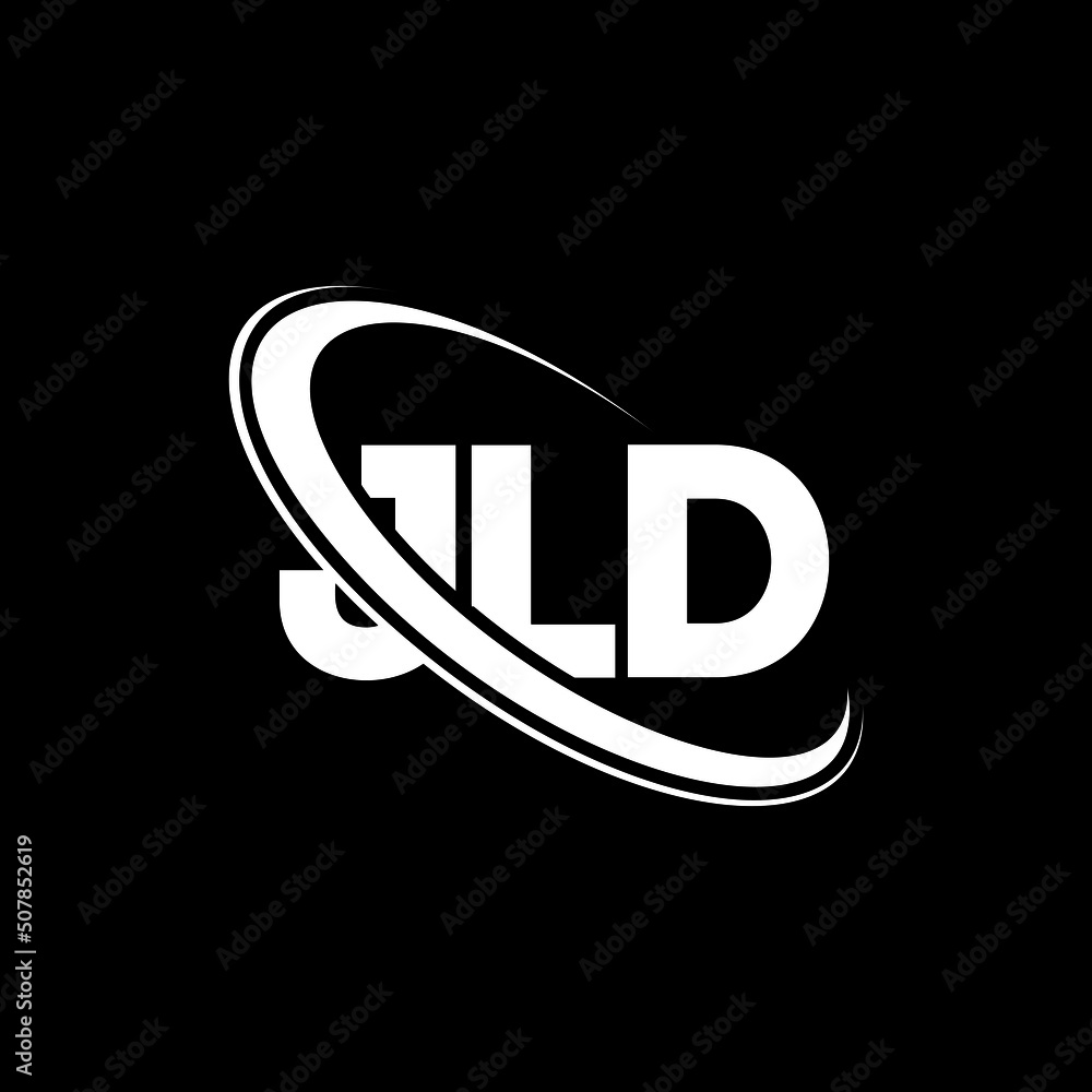 JLD logo. JLD letter. JLD letter logo design. Initials JLD logo linked ...