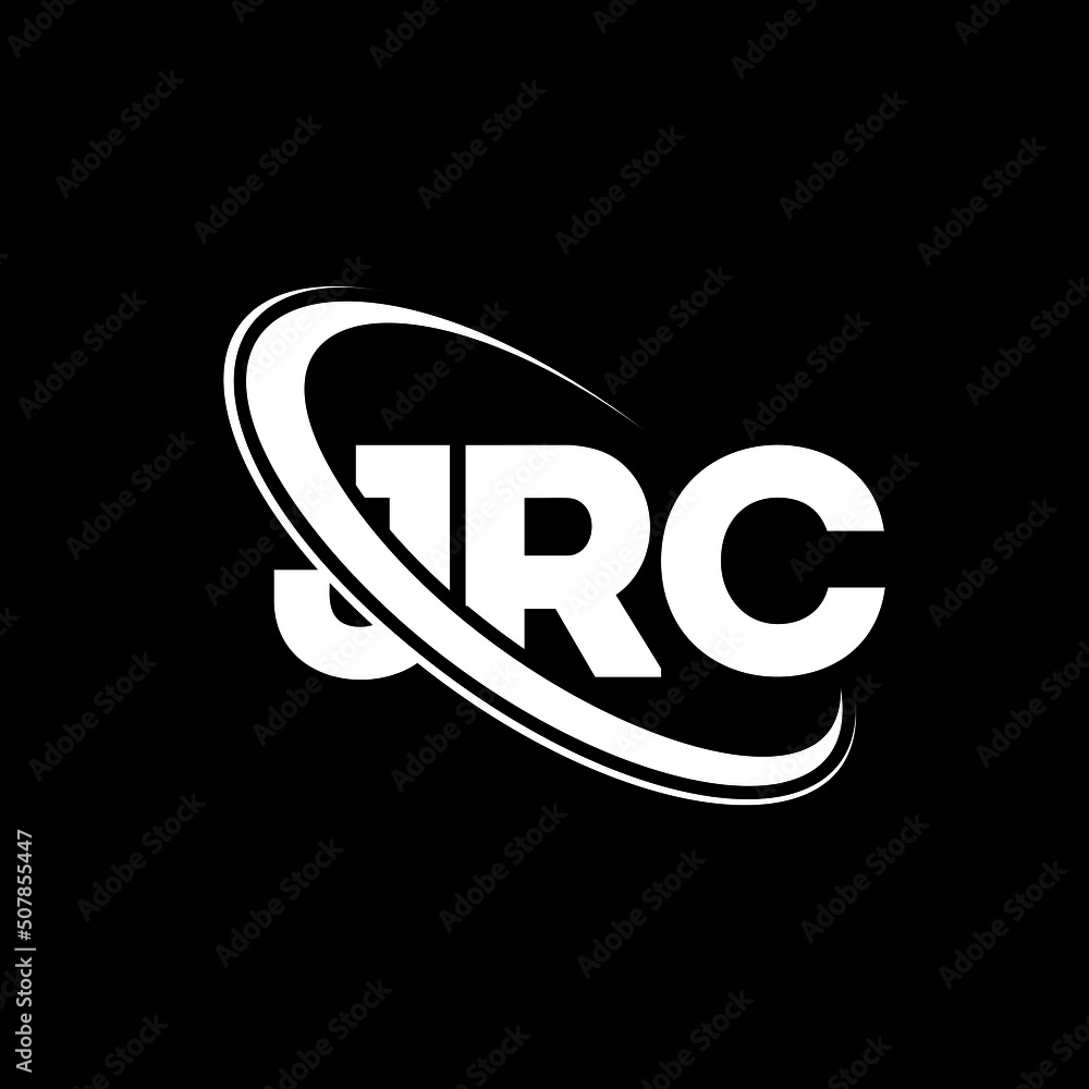 JRC logo. JRC letter. JRC letter logo design. Initials JRC logo linked ...