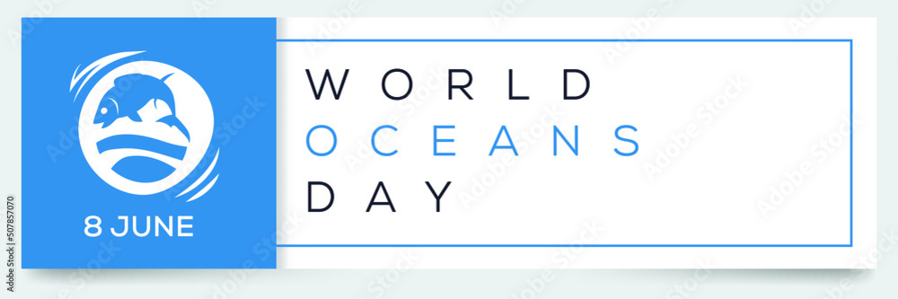 World Oceans Day, held on 8 June. Stock Vector | Adobe Stock