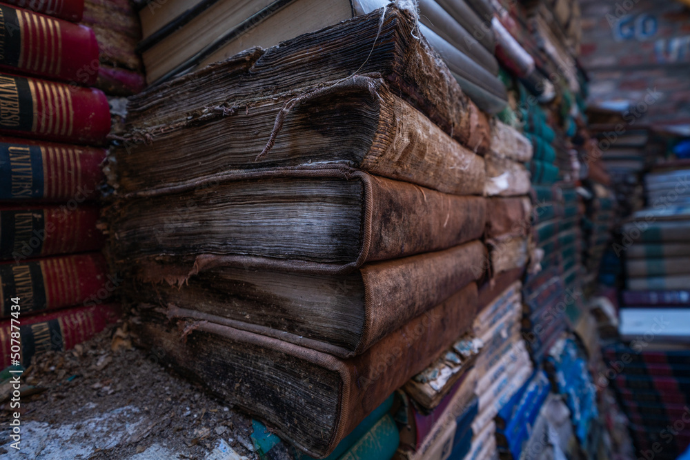 Acqua Alta. The most beautiful library in Europe. This is one of the ...