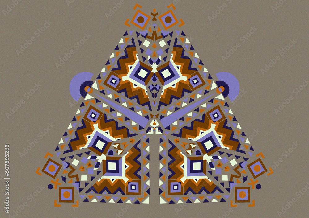 composición con figuras geométricas Stock Illustration | Adobe Stock