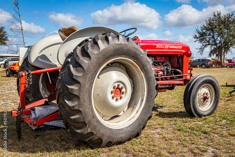 1959 Ford 641 Workmaster Farm Tractor Stock Photo | Adobe Stock