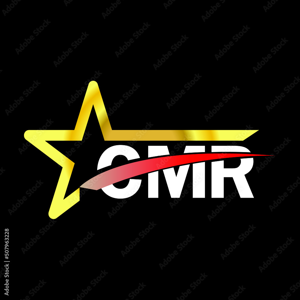 CMR letter logo design. CMR creative letter logo. simple and modern ...