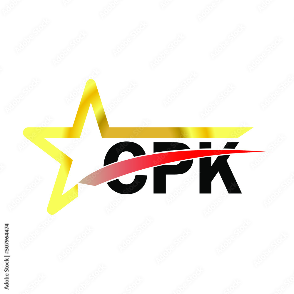 CPK letter logo design. CPK creative letter logo. simple and modern ...