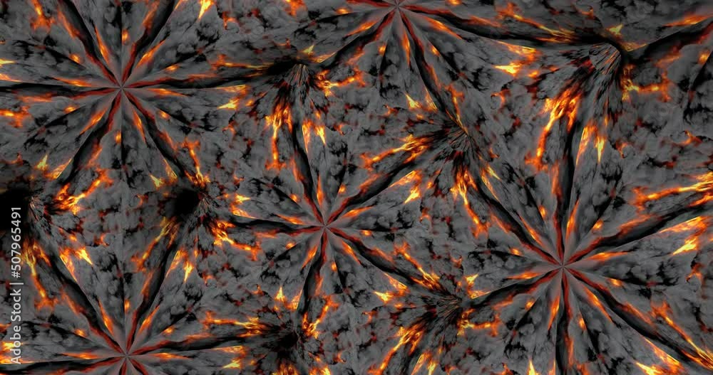 Flowers of fire solid background. A screen of fiery colors. Stock-Video ...