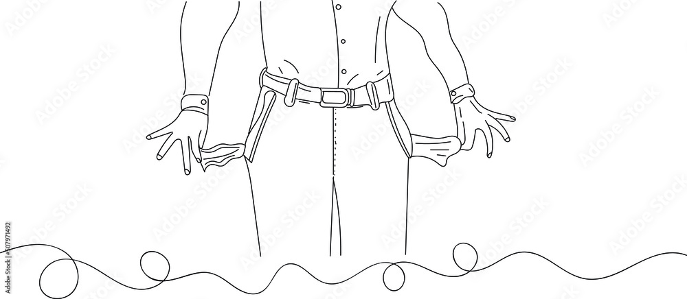 Sketch drawing of poor man hand holding coins and empty pocket, poor ...