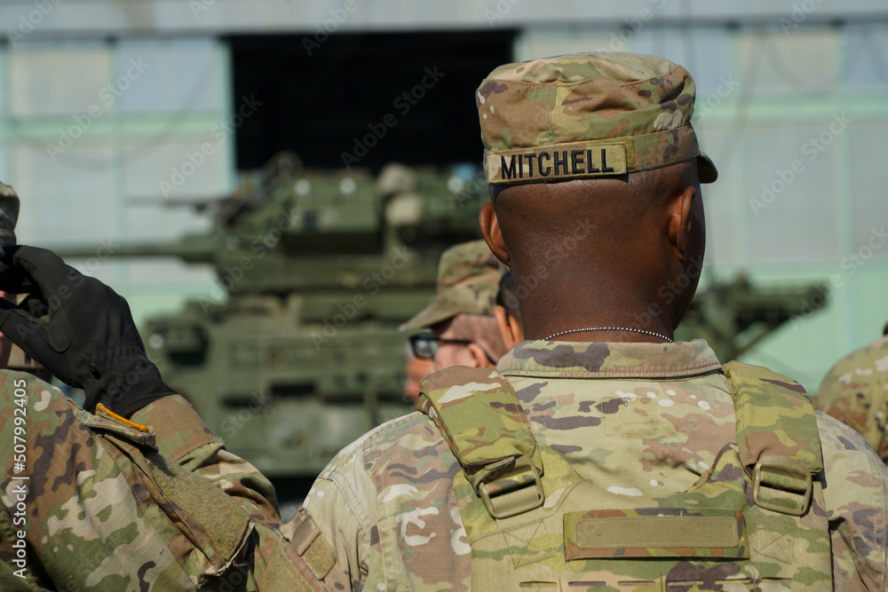 military. military in a military base on the eastern flank of Europe ...