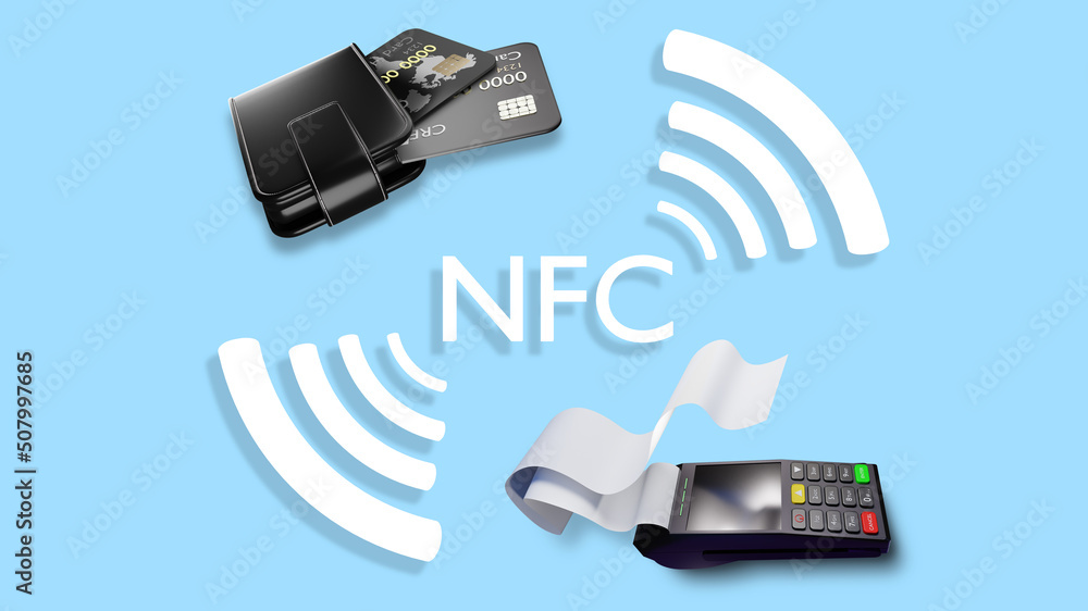NFC technology. Payment using Near Field communication technology ...