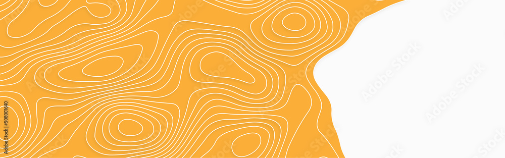 Abstract concept graphic element and geography scheme, Topographic line ...