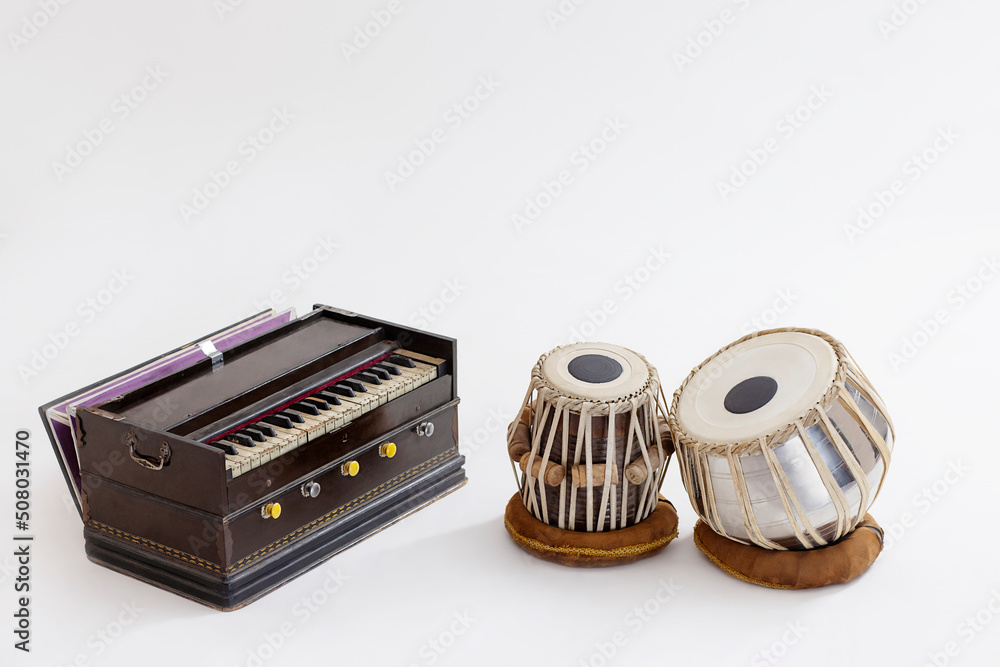Portrait of Indian Traditional Classical Musical Instruments which ... Portrait of Indian Traditional Classical Musical Instruments which ...