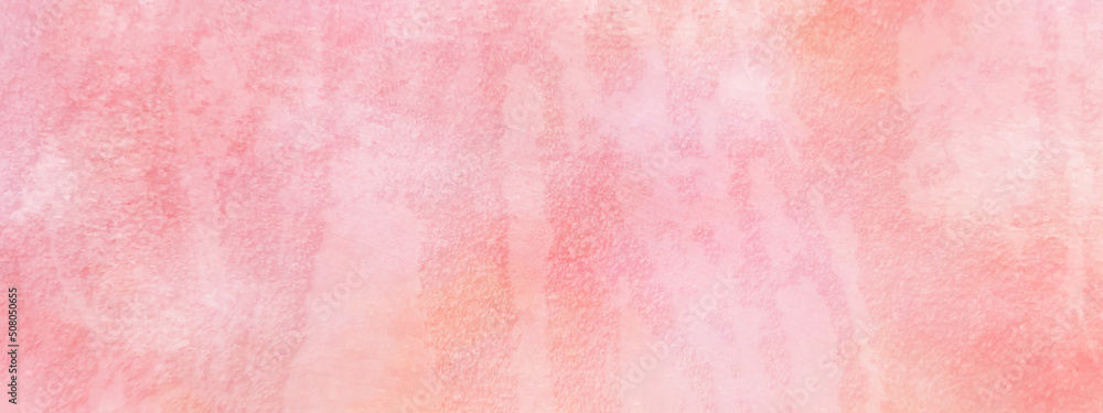 Beautiful grainy pink watercolor background, Colorful bright pink paper ...